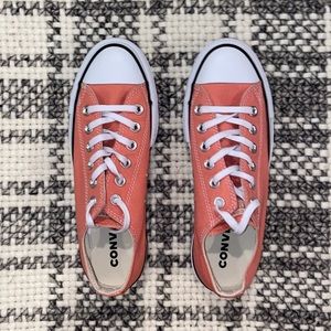 Converse | Shoes | Converse Chuck Taylor All Star Lift Ox Peachwhite ...